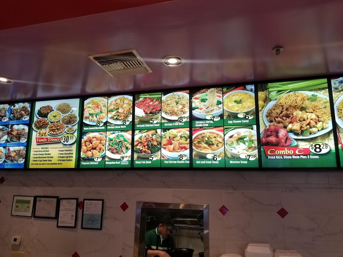 Menu at Good China Express restaurant, Hemet