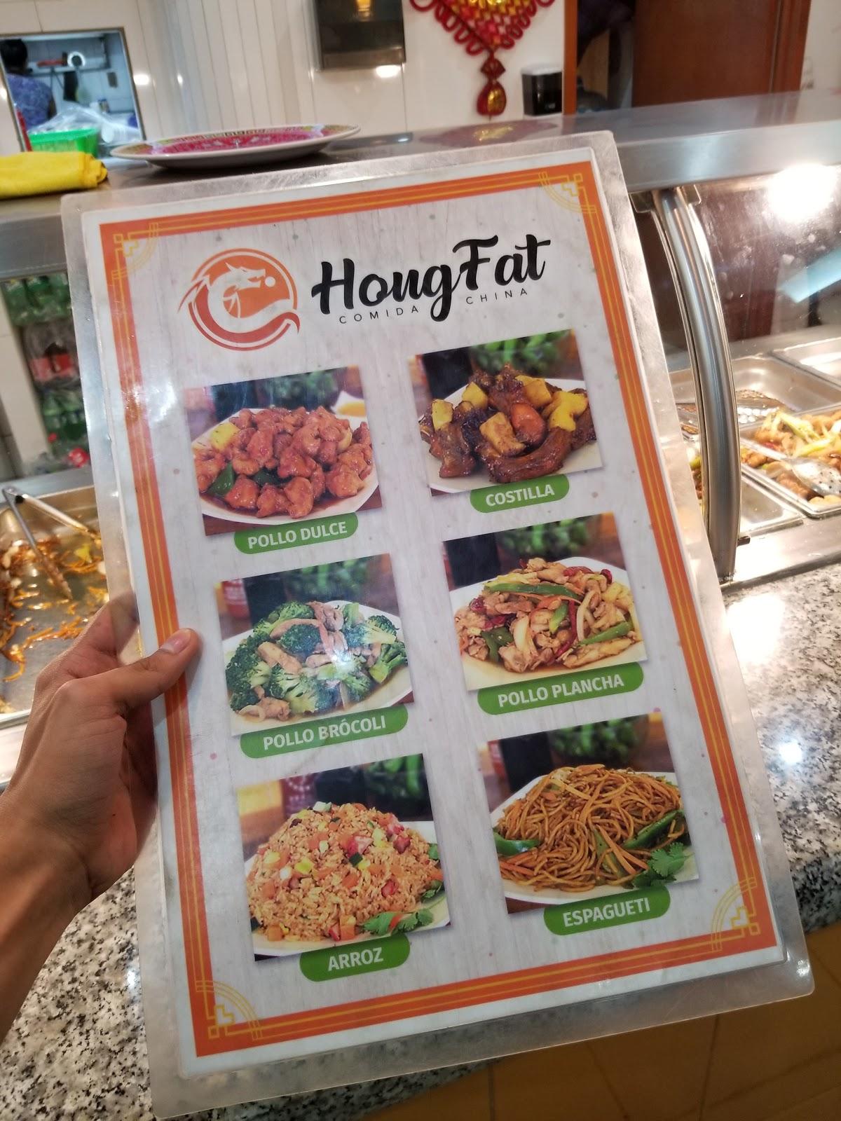 Menu at Comida China Hong fat restaurant, Tepic