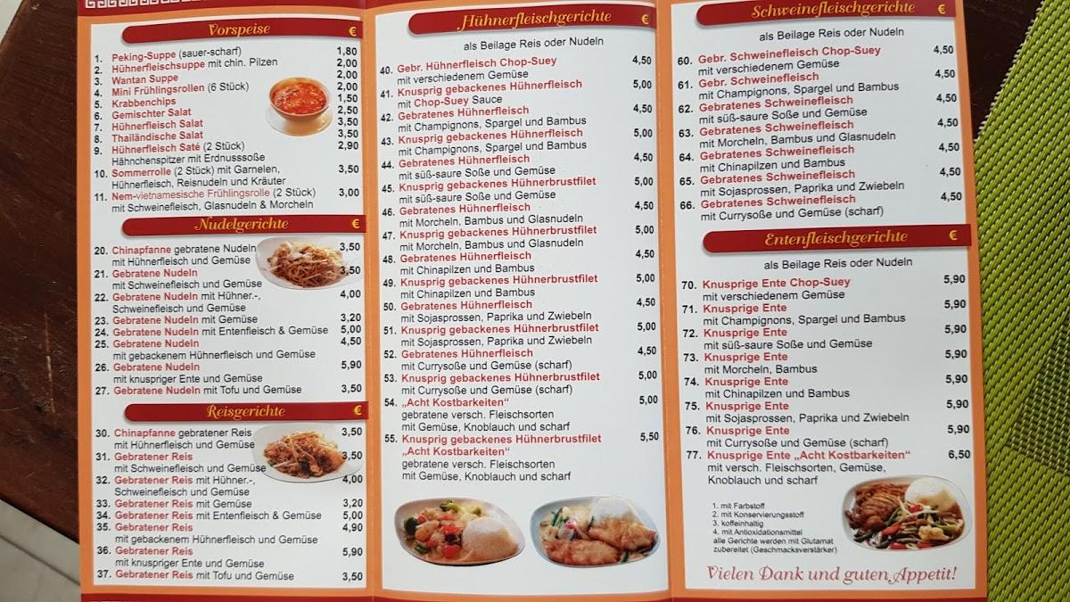 Speisekarte von Huong Tam Quan restaurant, Dresden