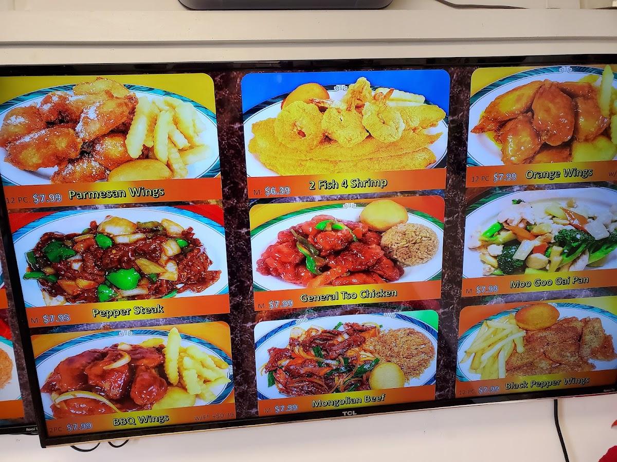 Menu at Timmy Chan’s restaurant, Missouri City, Texas Pkwy