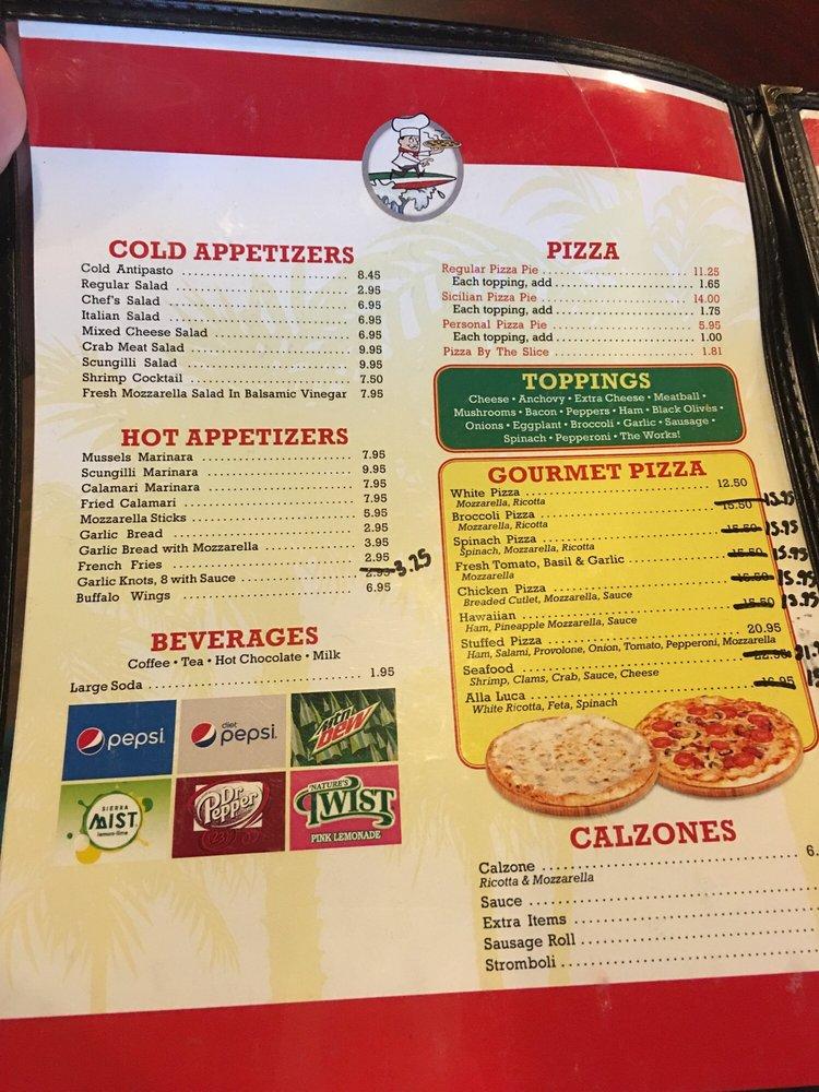 Menu at Surfside Beach Pizza pizzeria, Surfside Beach, 821 Surfside Dr