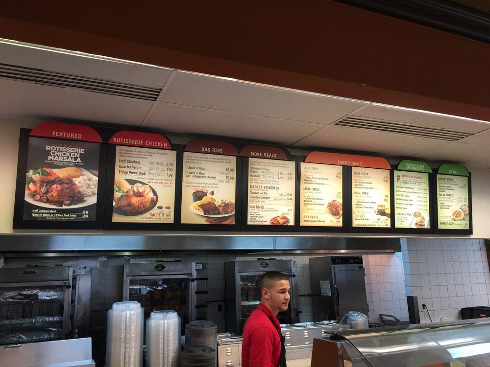 Menu at Boston Market restaurant, Bethpage, Hempstead Tpke