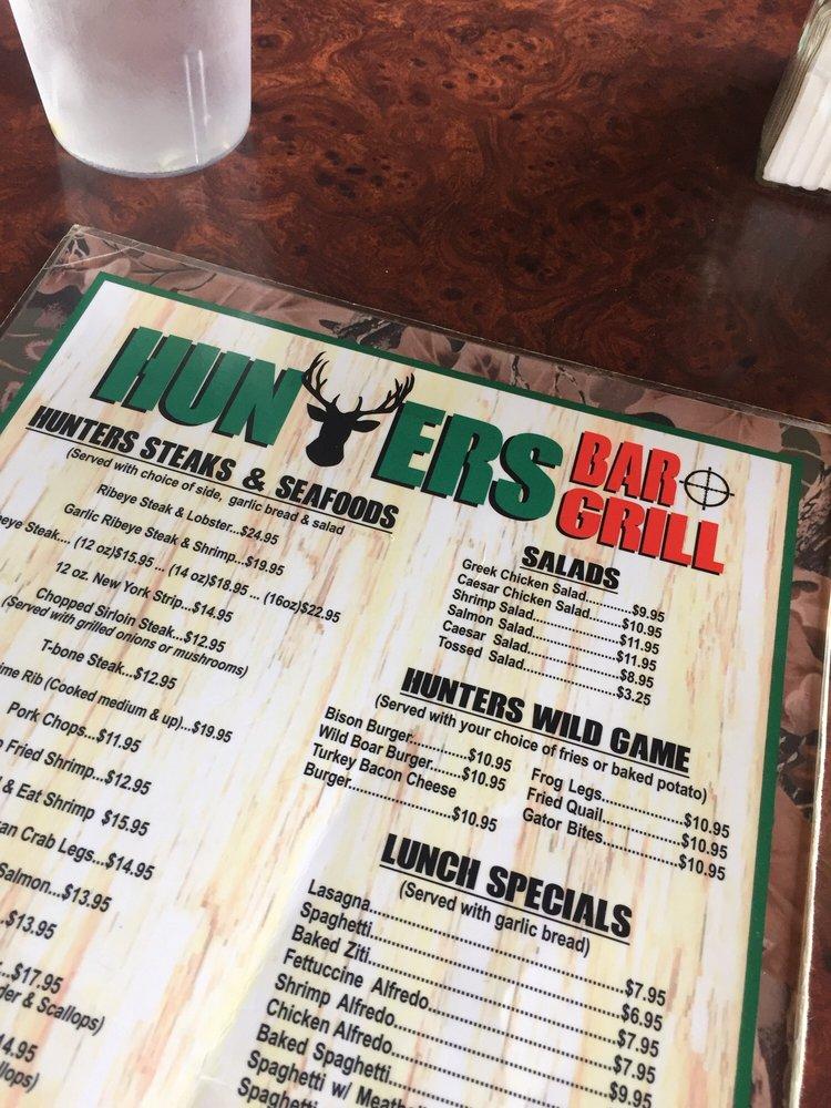 Menu at Hunter's Mexican Cantina and Grill pub & bar, Hogansville