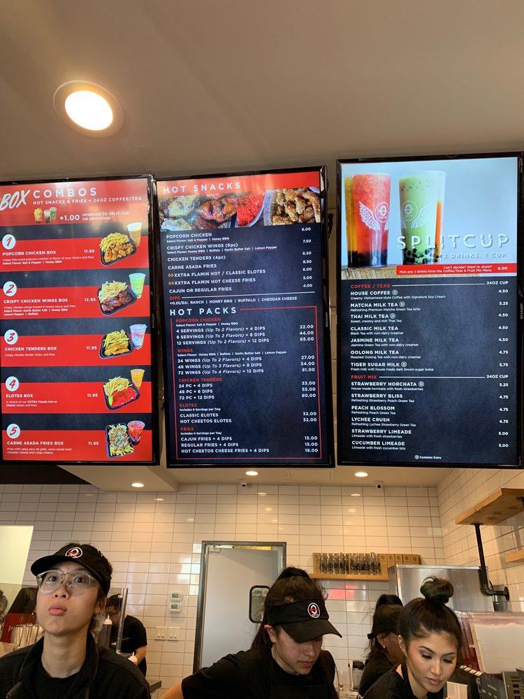 Menu at Zero Degrees restaurant, Irving