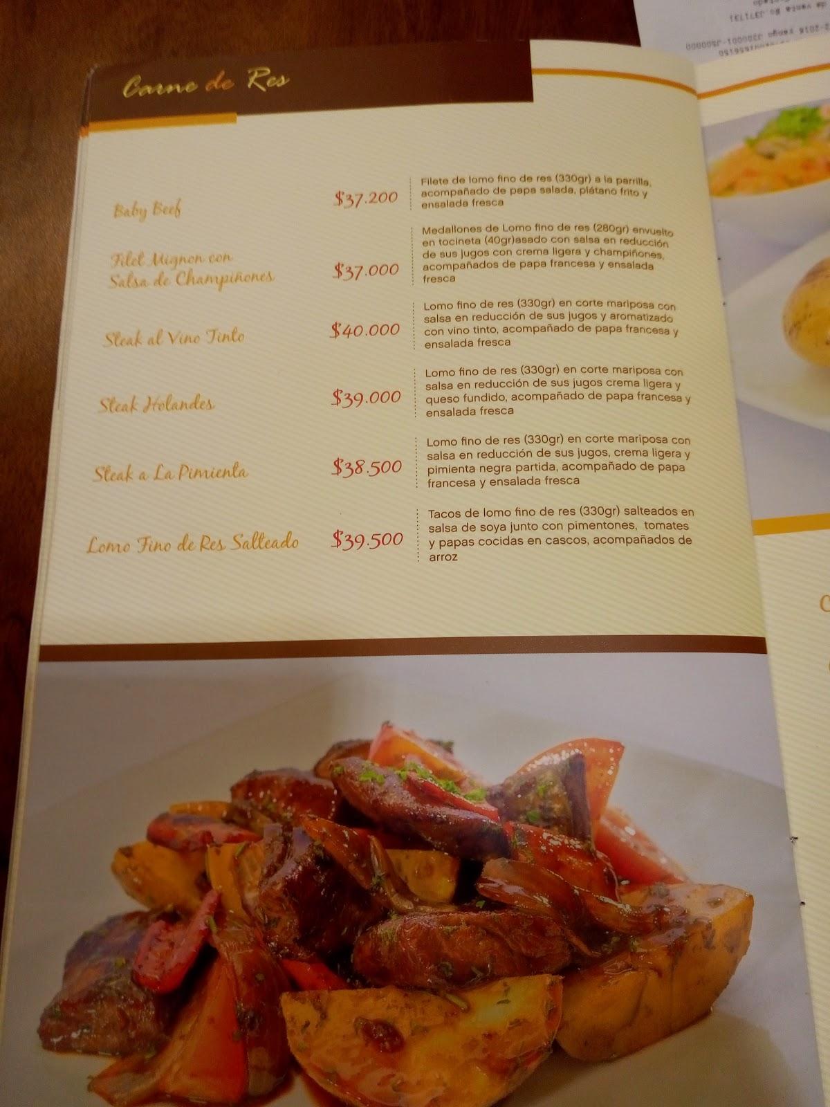 Carta de Restaurante La Merced, Pasto, Cra. 22 #No. 17-37