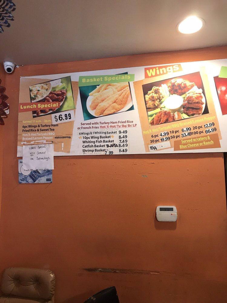Menu at New China Wings restaurant, Morrow, Forest Pkwy A