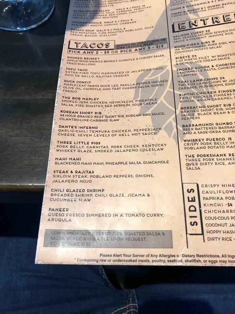 Menu at The Hoppy Gnome pub & bar, Fort Wayne