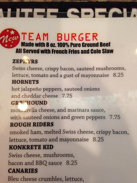 Menu at City View Diner restaurant, Allentown
