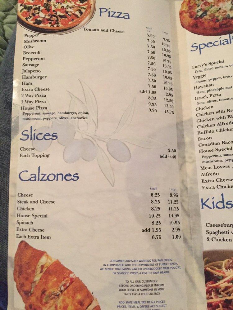 Menu at Louis Pizza pizzeria, Wolfeboro, 36 Center St