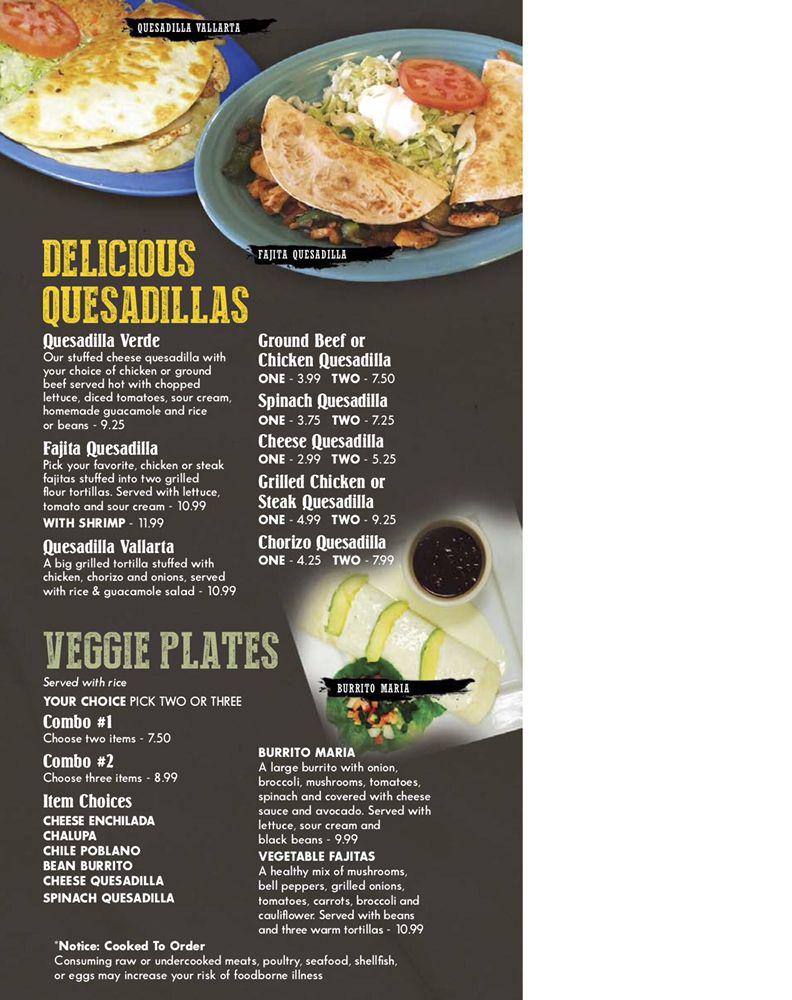 Menu at The Toros restaurant, Westfield, North Gray Rd