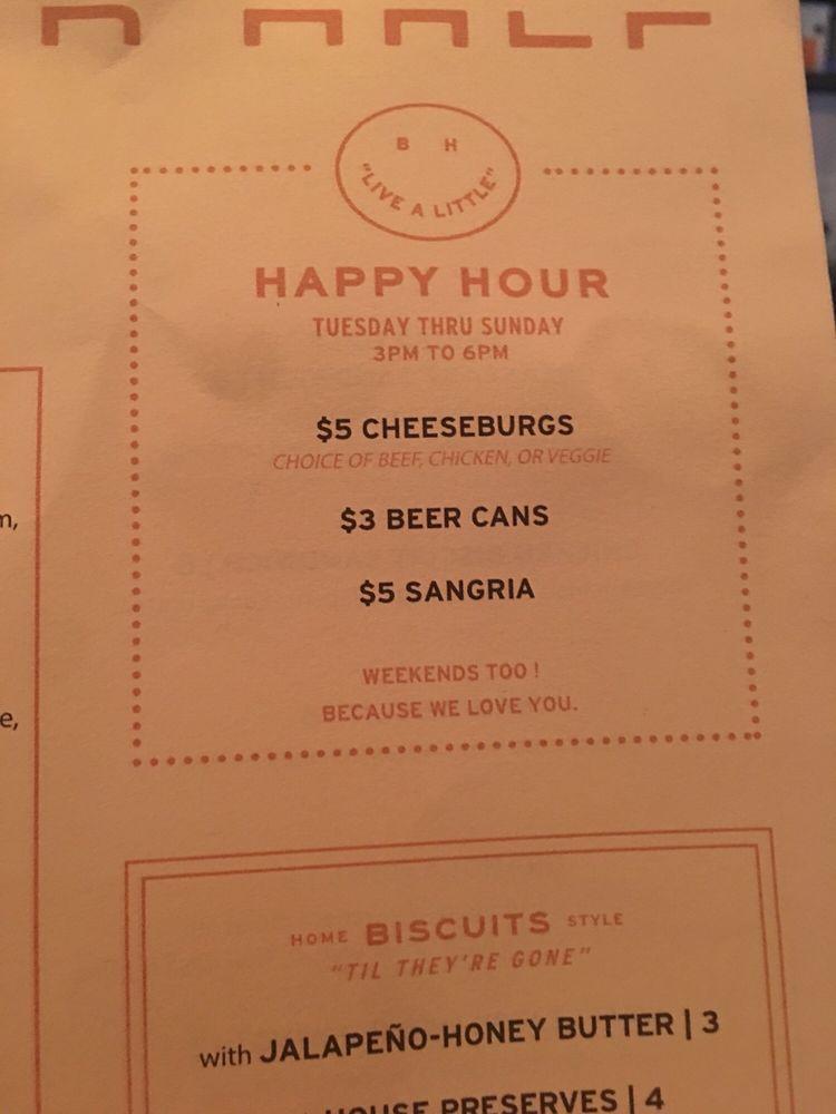 Menu at Better Half Coffee & Cocktails pub & bar, Austin