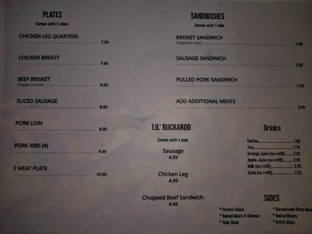 Menu at Boardwalk Cafe, Corpus Christi