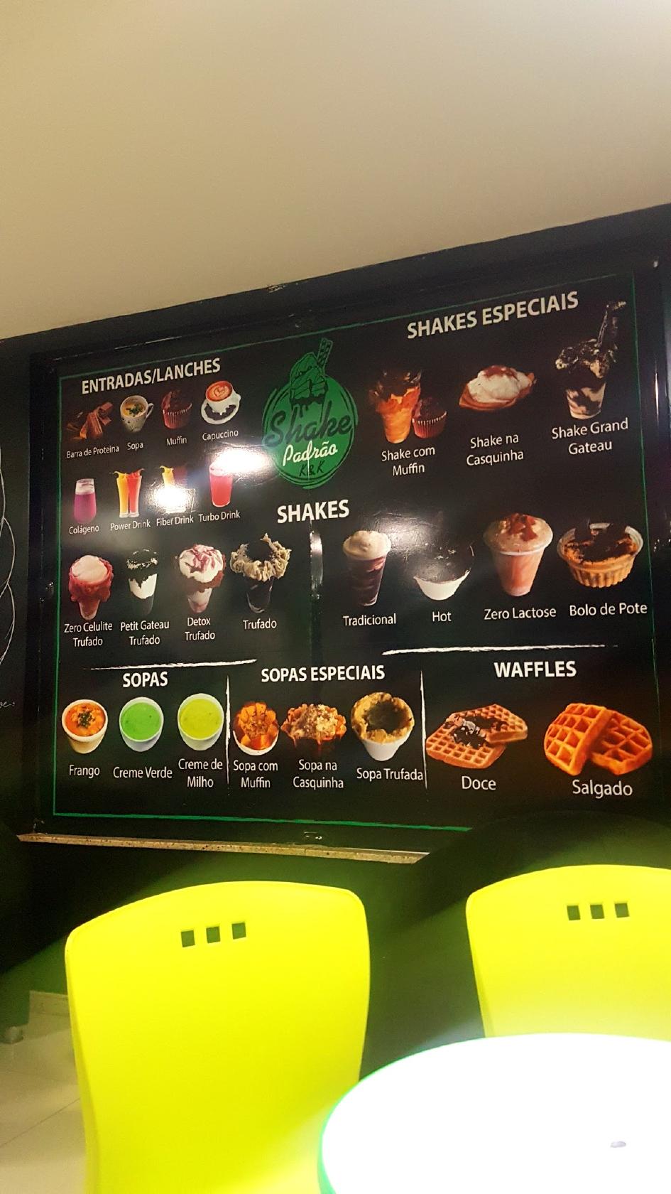 Menu em SHAKE HERBALIFE 13 DE JULHO (SHAKE PADRAO K&K) restaurante, Aracaju