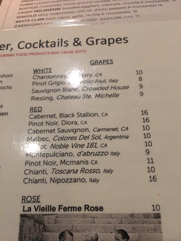 Menu at Stone Fire pub & bar, Mount Kisco