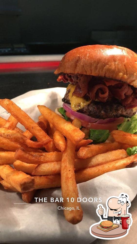 THE BAR 10 DOORS, 1251 W Taylor St in Chicago - Restaurant menu and reviews