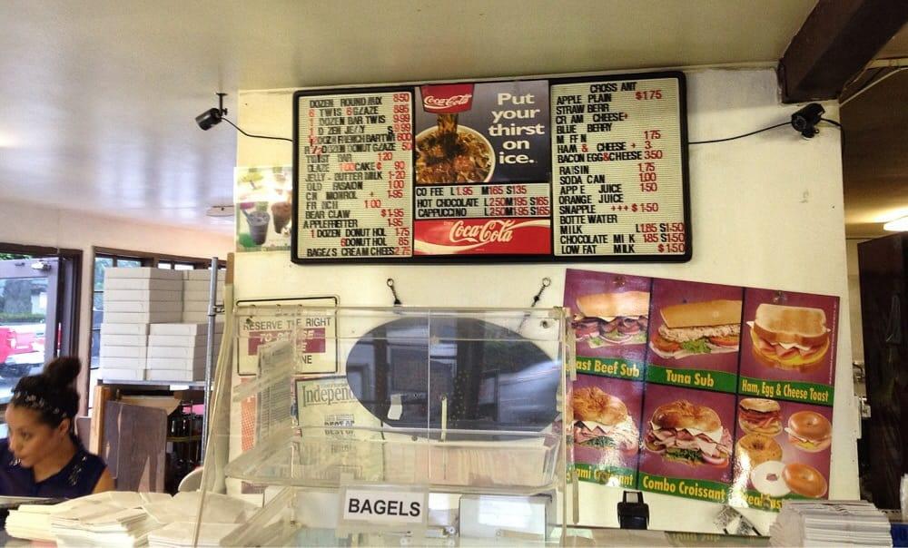 Menu at Eller's Donut House, Santa Barbara, 22 N Milpas St # B