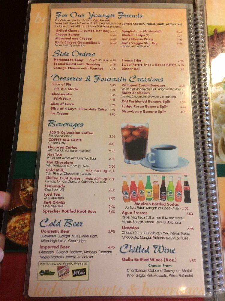 Menu at Olympic Family Restaurant, Lake Geneva