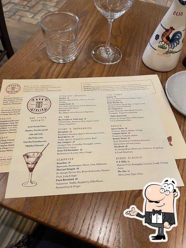 Bar Tulia Mercato in Naples - Restaurant menu and reviews