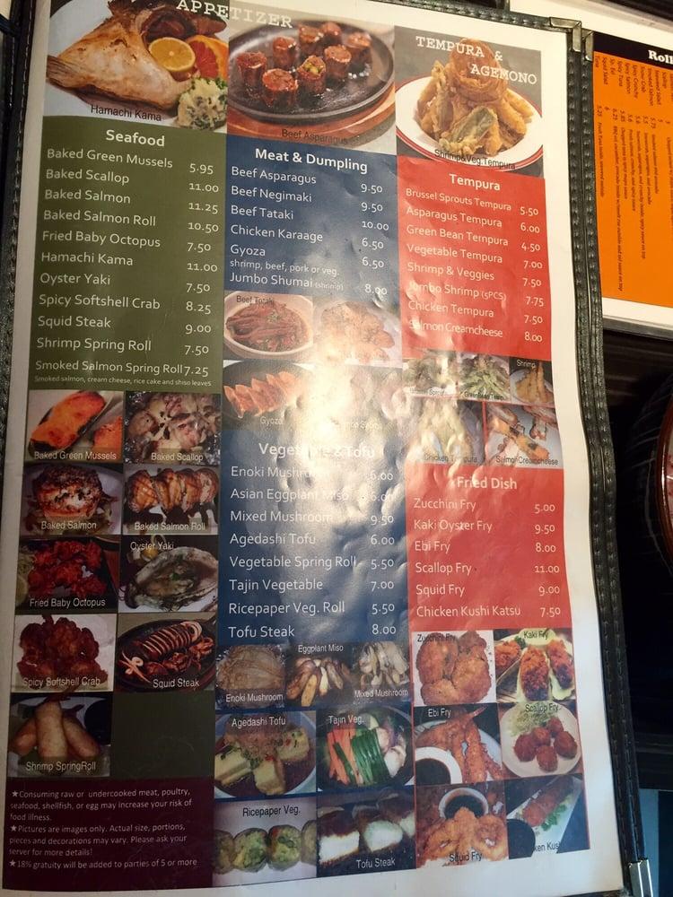 Menu at Little Tokyo Restaurant, Metairie, N Causeway Blvd