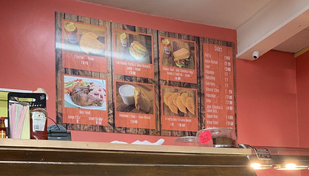 Menu at Patty Palace Thornton Heath restaurant, Thornton Heath