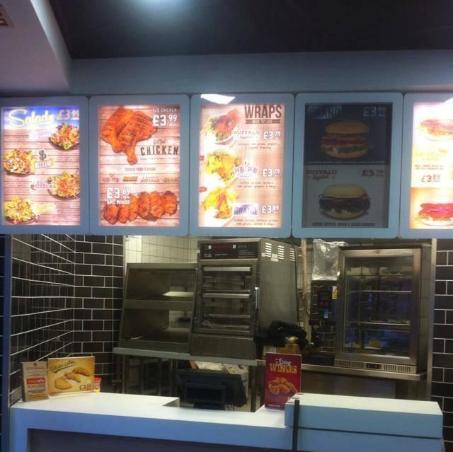 Menu at Chicken Stop fast food, Leeds, 92 Queen's Rd
