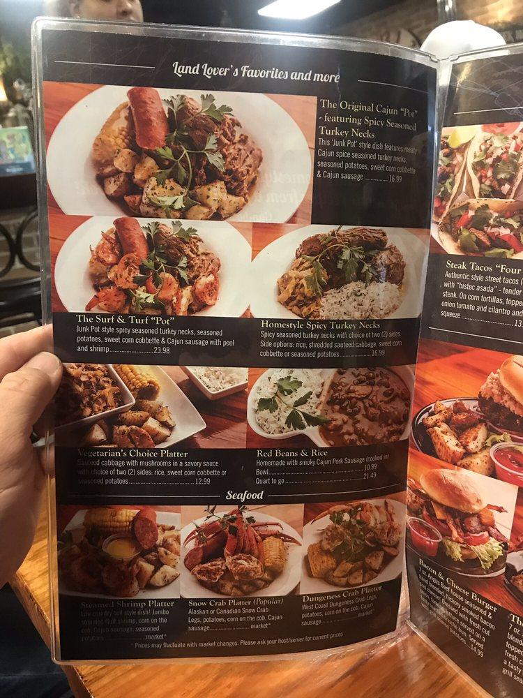 Menu at Gumbo Girl restaurant, Ridgeland, 900 E County Line Rd Suite 107