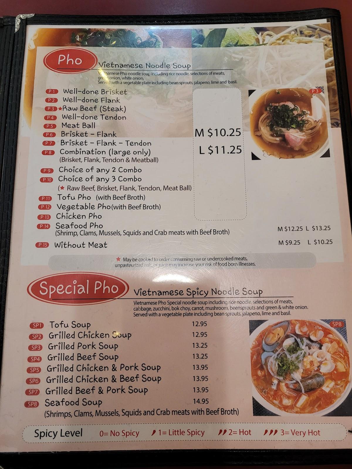 Menu at Pho Ever & Wok restaurant, Puyallup, Canyon Rd E Ste 47