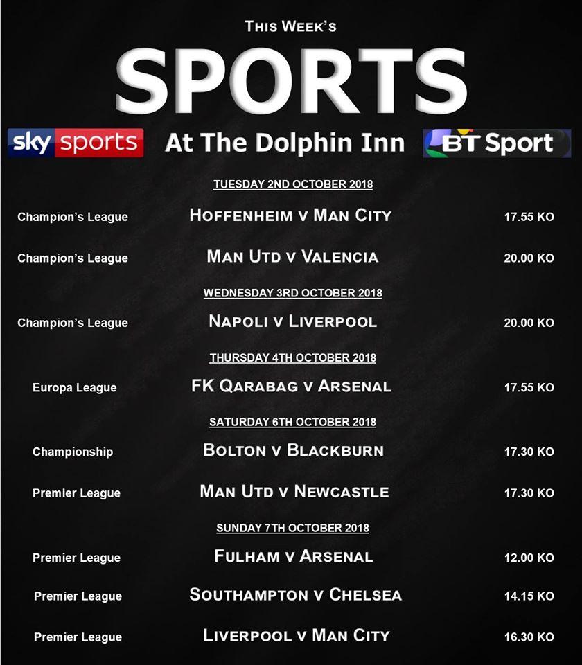 Menu at The Dolphin Inn pub & bar, Tarleton