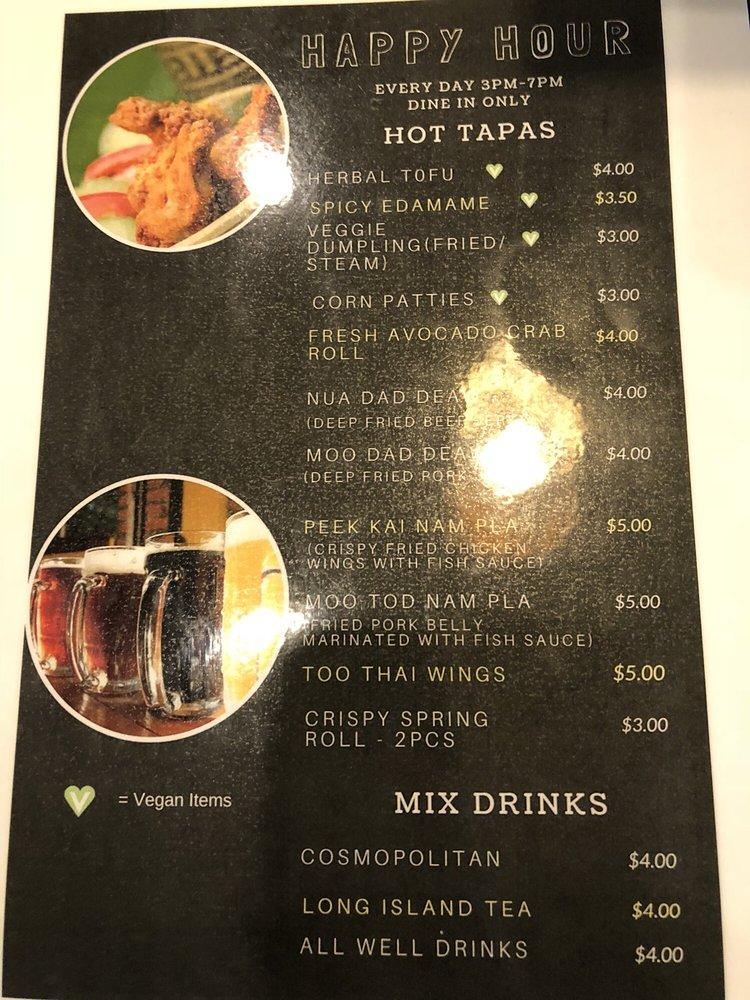 Menu at Best Thai Signature - Dallas (Frankford Rd) restaurant, Dallas ...