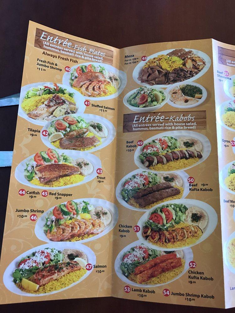 Menu at Mystic Grill restaurant, La Mesa, 6990 University Ave,
