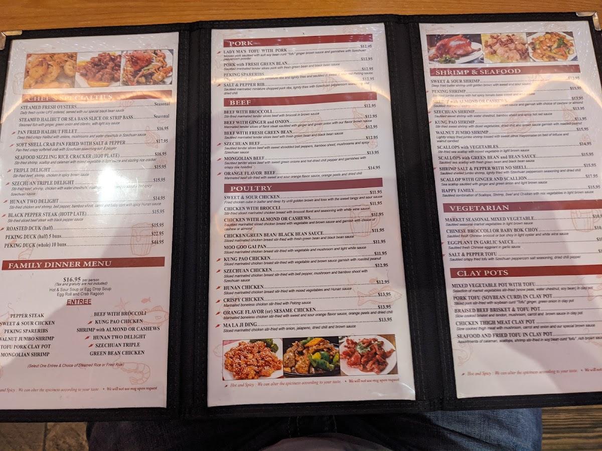 Menu at Dot Wo restaurant, Oklahoma City, W Memorial Rd UNIT 103