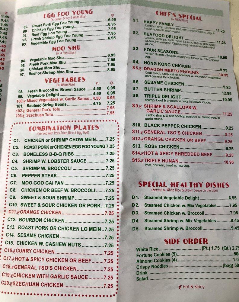 Menu at Super China Buffet restaurant, Indianapolis, Pendleton Pike ...