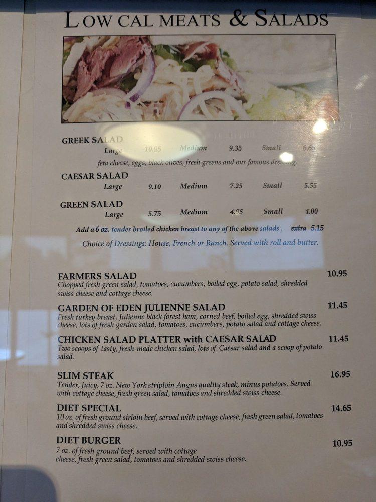 Menu at Teddy's Restaurant & Deli, Oshawa