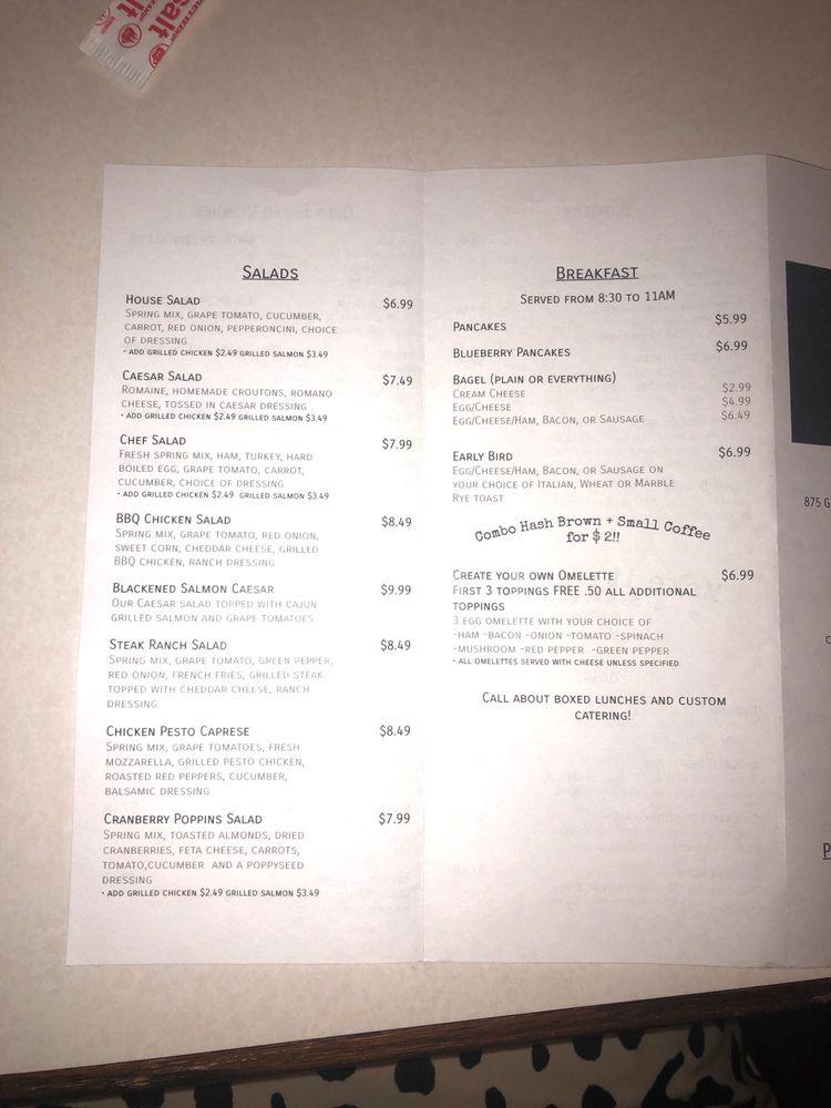 Menu at The Alcove restaurant, Pittsburgh, 875 Greentree Rd Building 7 ...