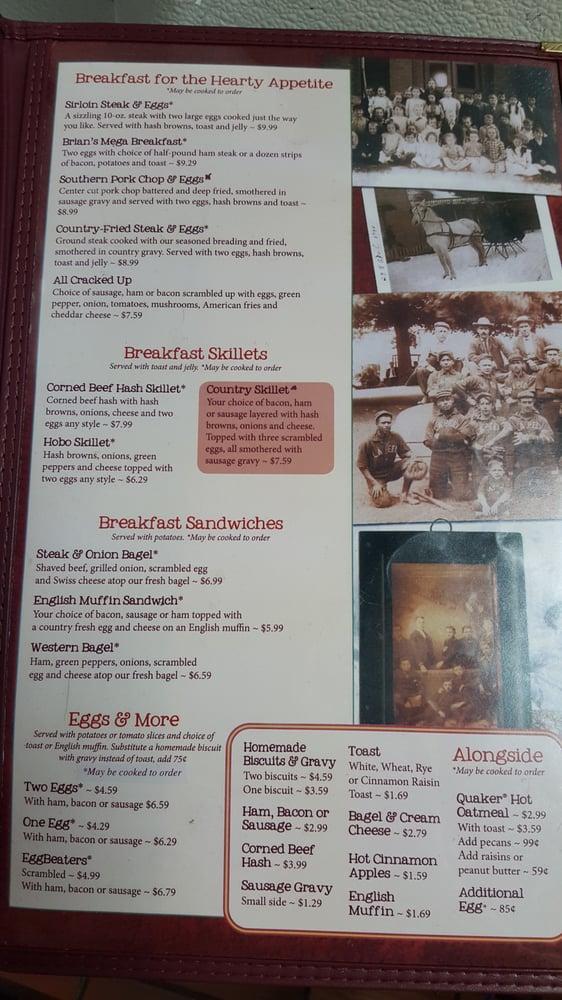 Menu at Brian's Family Restaurant, Lapeer