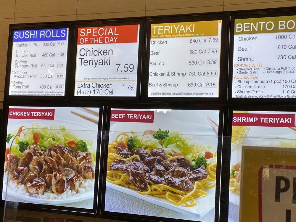 Menu at Sarku Japan restaurant, Mission Viejo, 555 The Shops at Mission ...