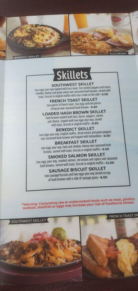 Menu at 2nd Street Cafe, Cedar Key