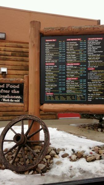 Menu at Cabin Coffee Co cafe, Mason City