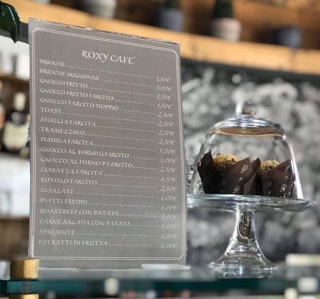 Speisekarte von Il miglior caffè di modena cafeteria, Modena