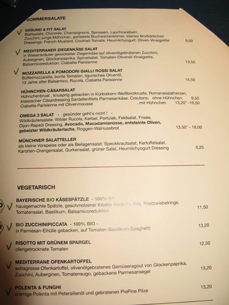 Menu at Ratskeller München pub & bar, Munich, Marienplatz 8