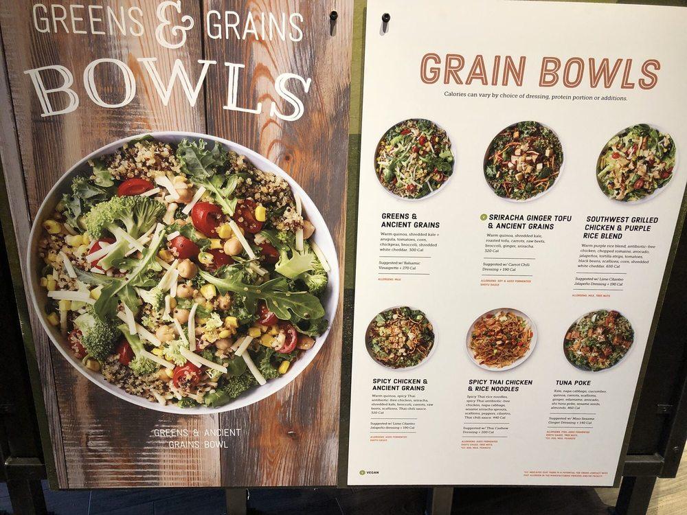 Menu at CoreLife Eatery restaurant, Farmingdale