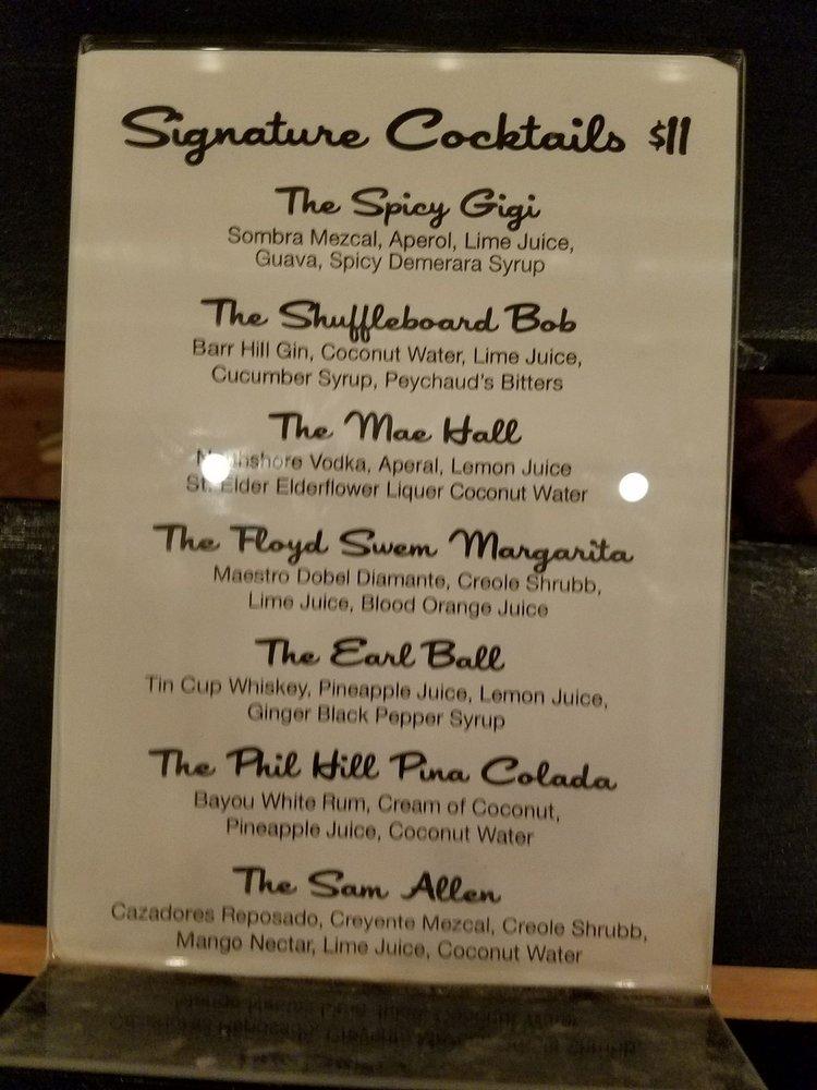 Menu at Royal Palms Chicago pub & bar, Chicago