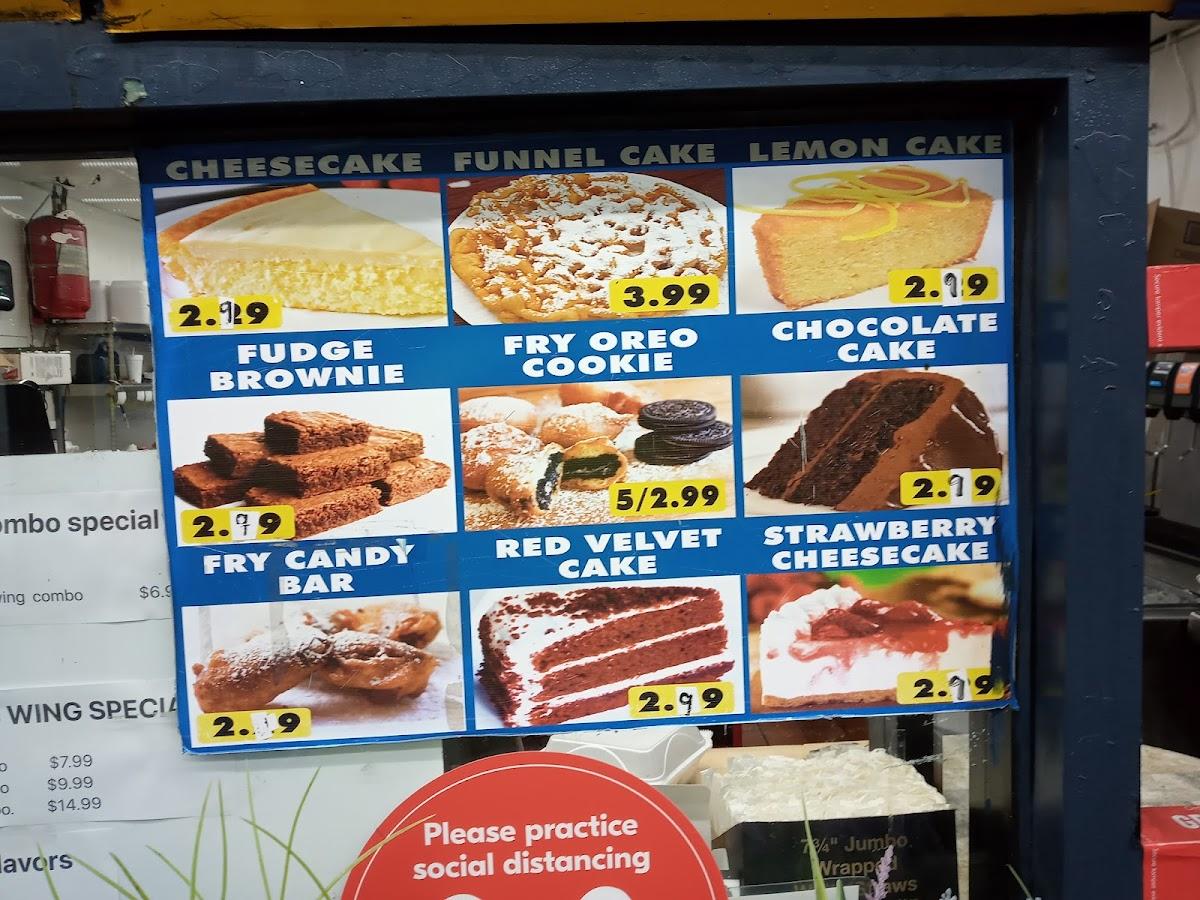 Menu at Boston Fish Supreme restaurant, Birmingham, Bessemer Rd