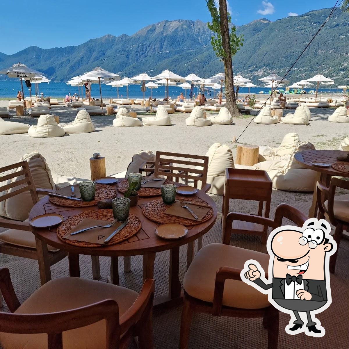Seven Senses Beach Club & Restaurant, Ascona - Menu del ristorante ...