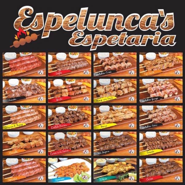 Menu at Espelunca's Restaurante, Guarujá