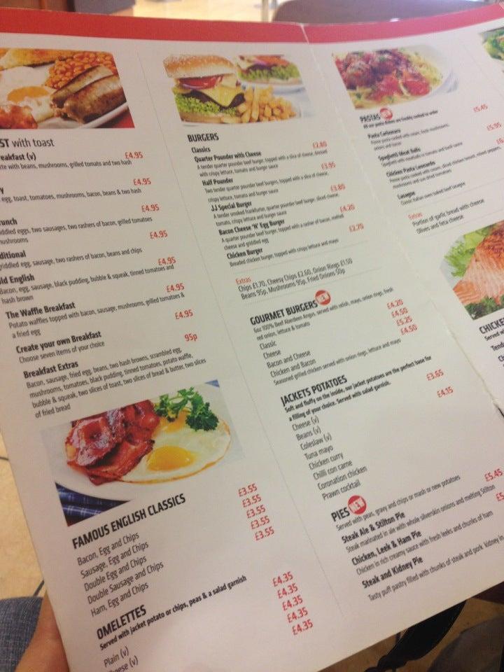 Menu at Jenny's Restaurants - Camberley, Camberley