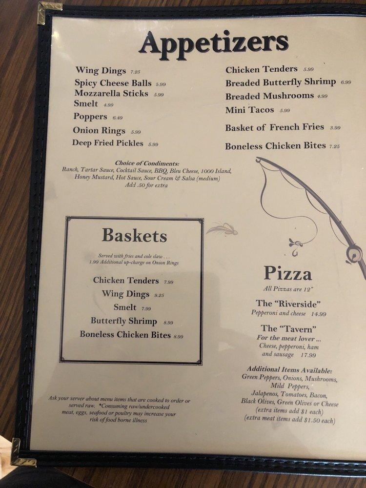 Menu at Lovells Riverside Tavern pub & bar, Lovells