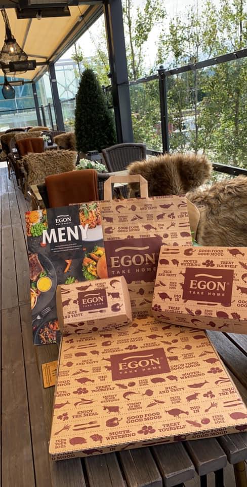 Menu at Egon restaurant, Norway, Sartorvegen 12