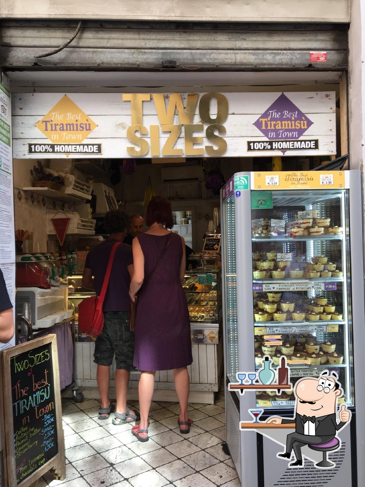 Two Sizes, Rome, Spagna - Restaurant menu, prices and reviews
