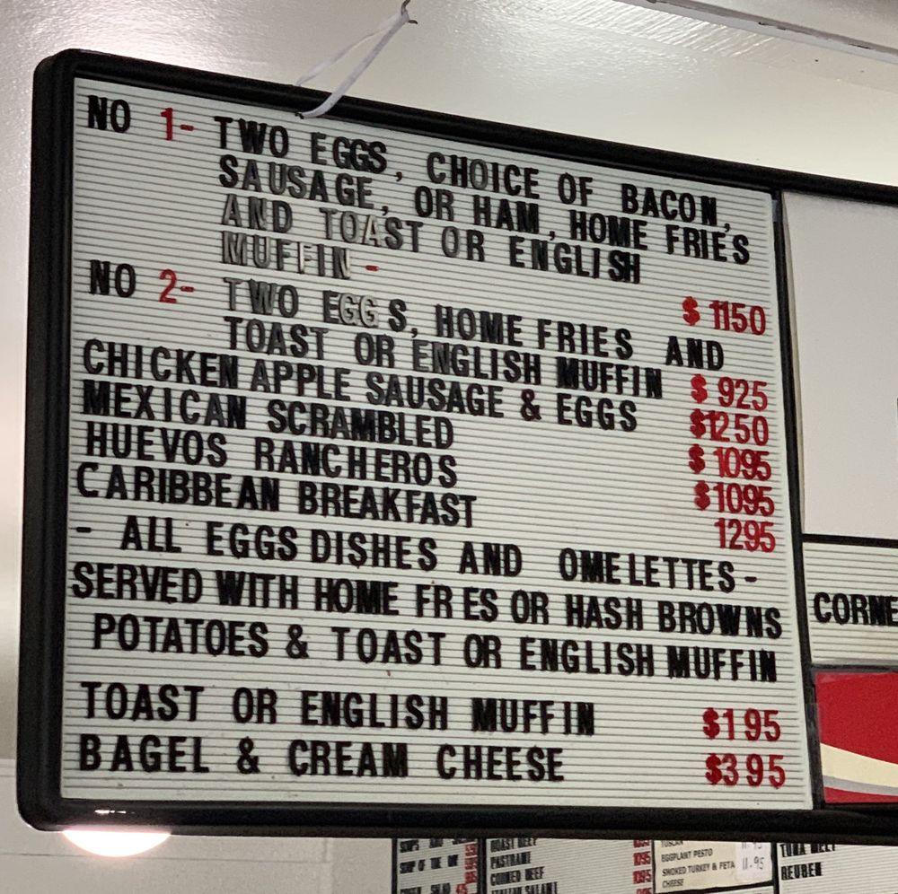 Menu at Redwood Cafe, San Rafael